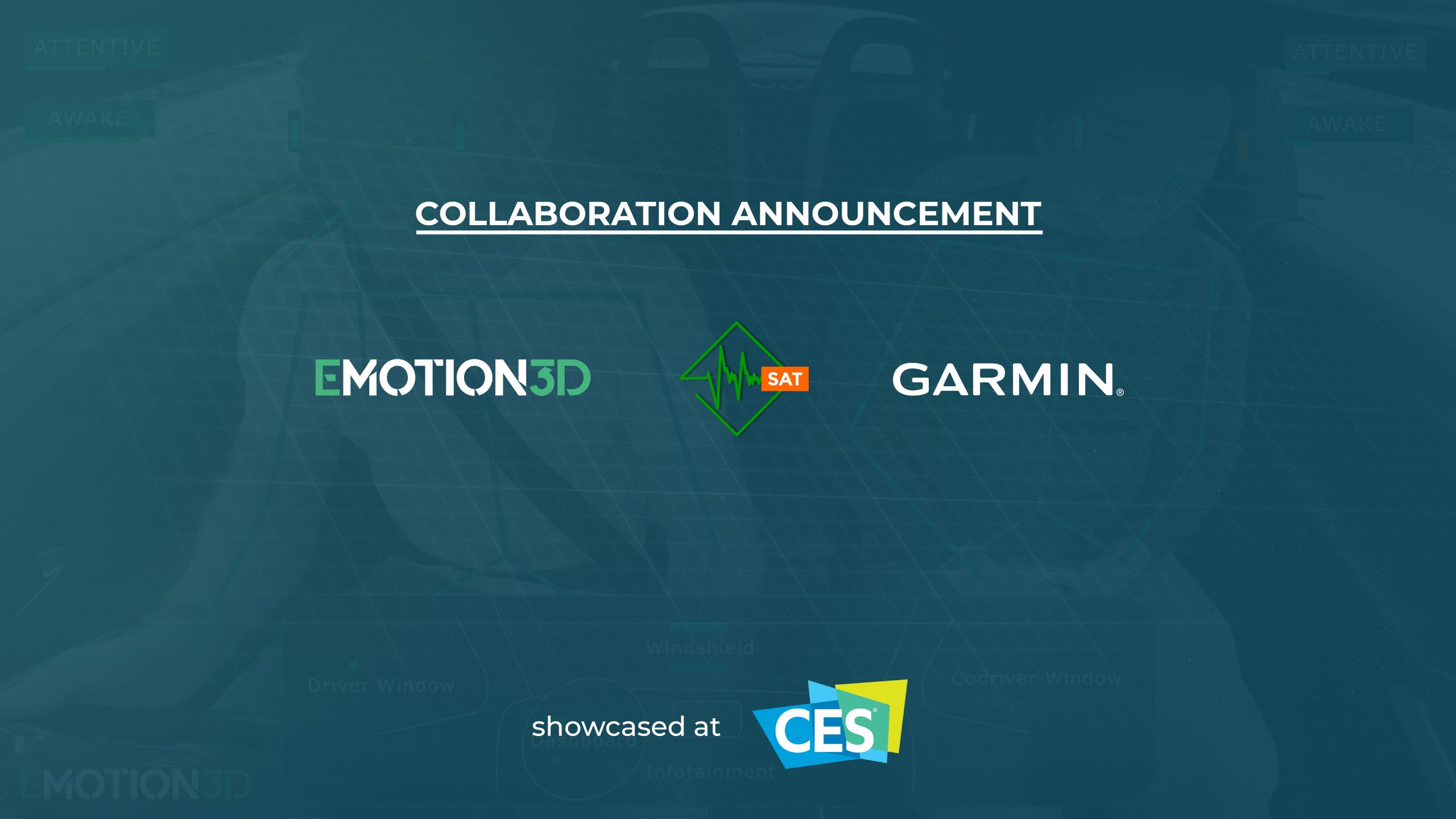 SAT and emotion3D showcase next-level sensor fusion driver monitoring ...